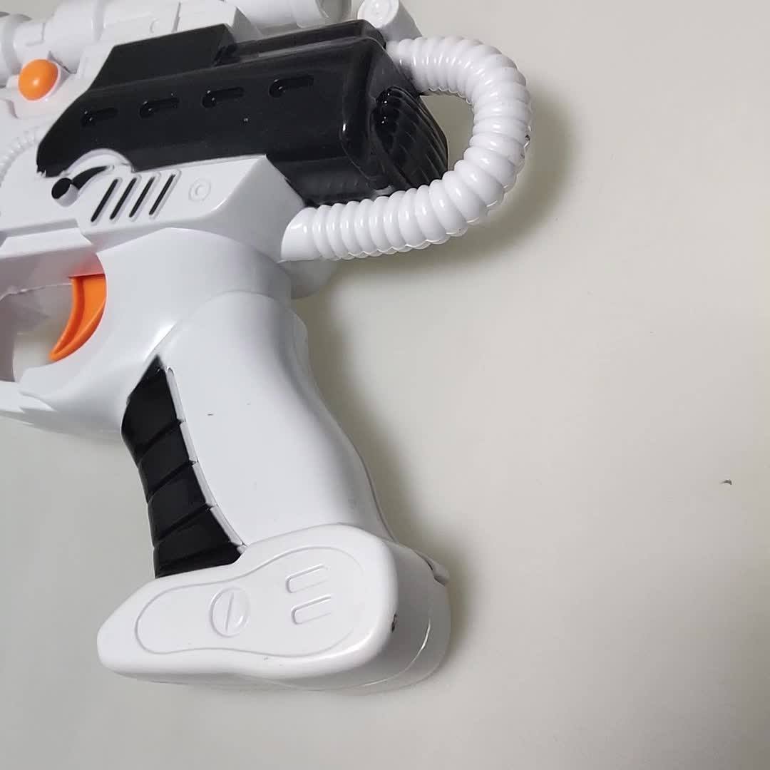 Blinkee Light Up Spinning Barrel Space Gun- Laser Space Blaster Toy ...