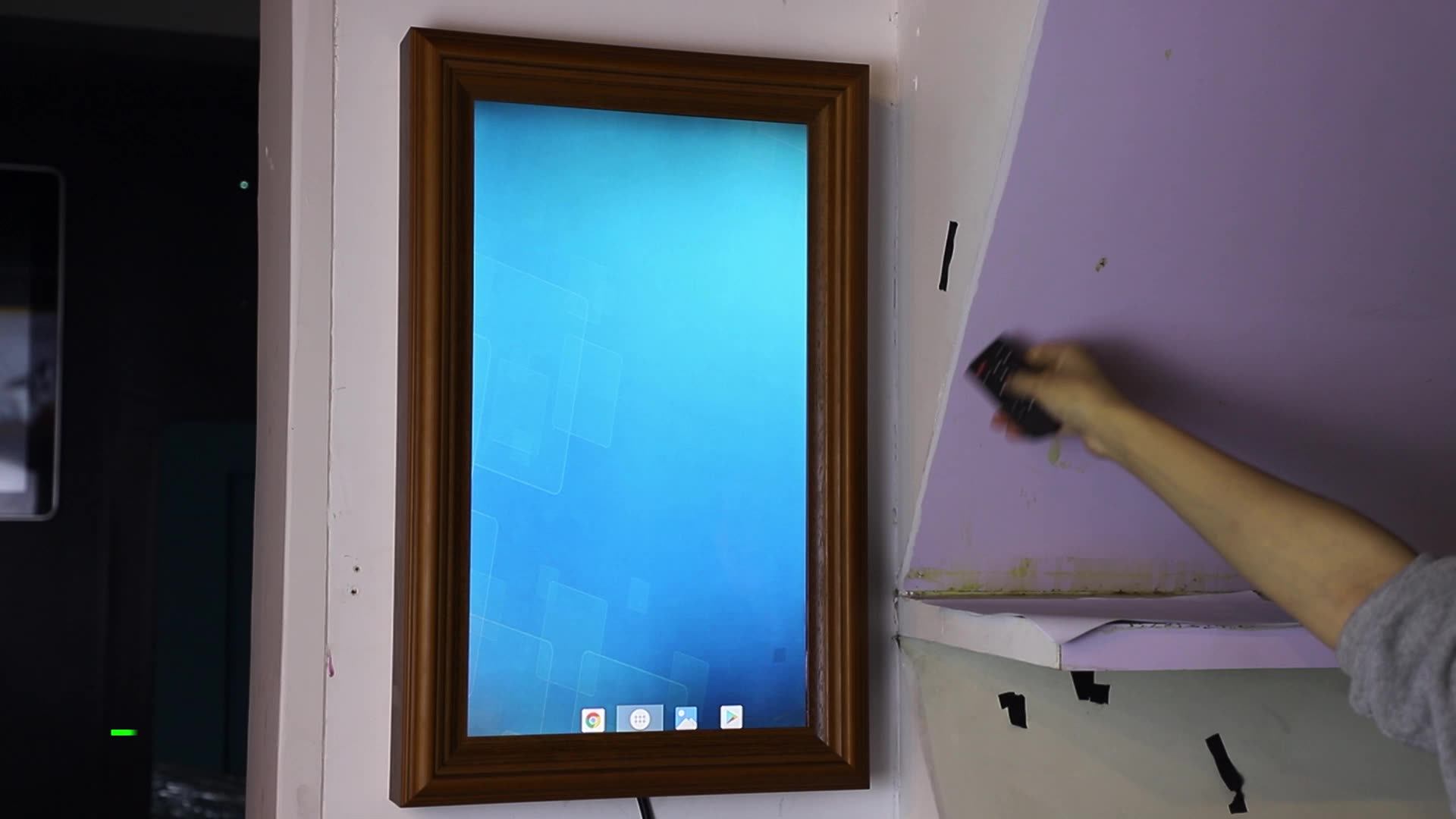 Movable Touch Screen Monitor 27 Inch Rechargeable Smart Home Touch Tv ...