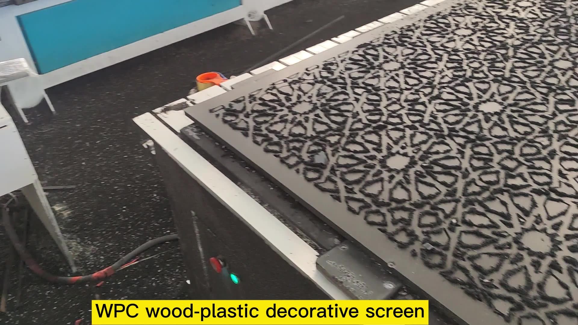 Custom Outdoor Wpc Privacy Screen Decorative Wpc Garden Screen Cnc Cut ...