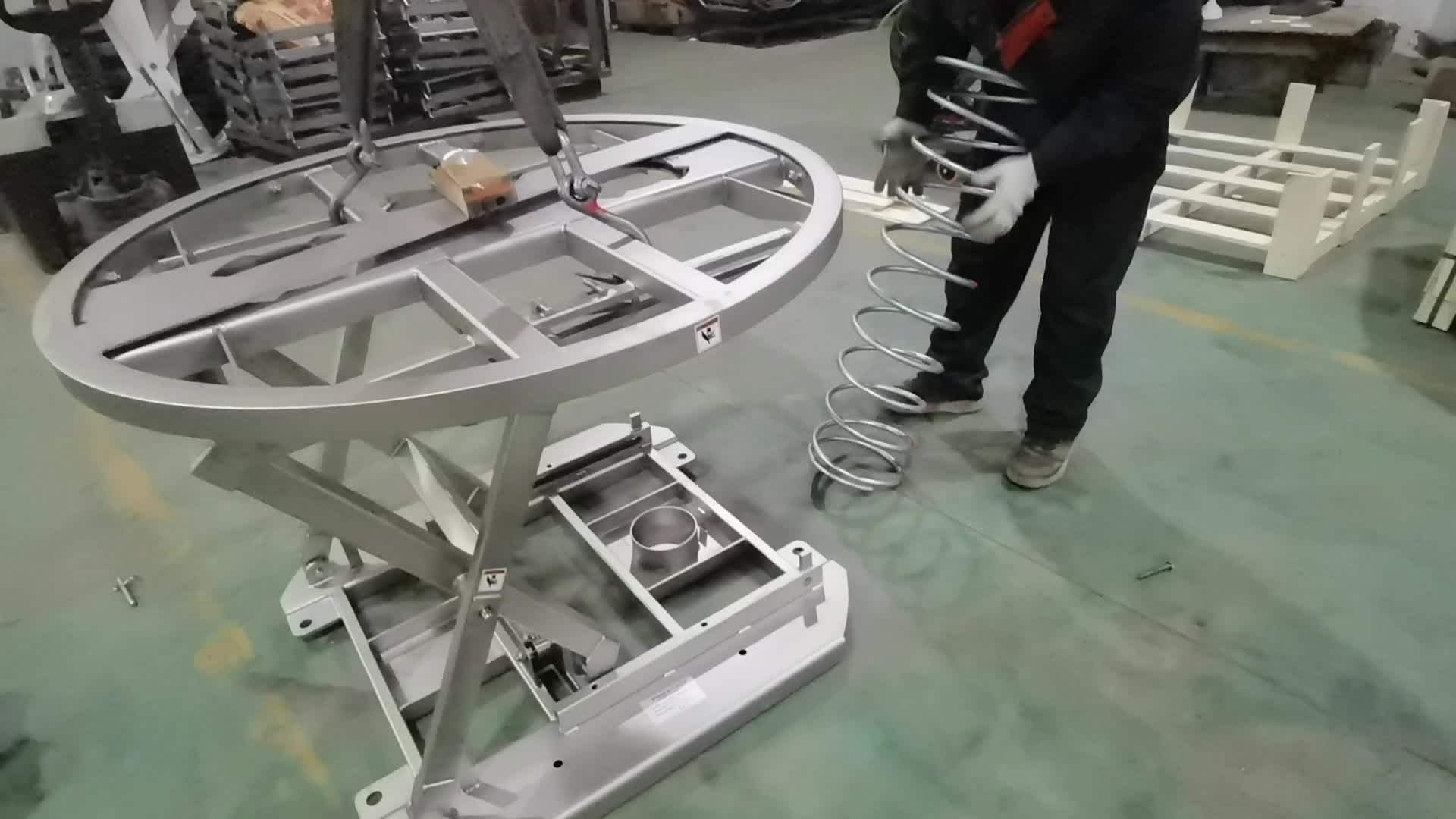 Compression Spring Pallet Positioner And Level Loader - Buy Spring ...