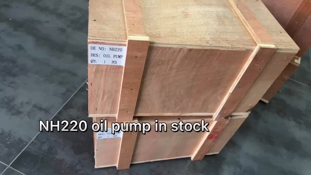 Excavator Engine Oil Pump Nh220 6659-52-1010 6620-51-1000 - Buy Nh220 ...