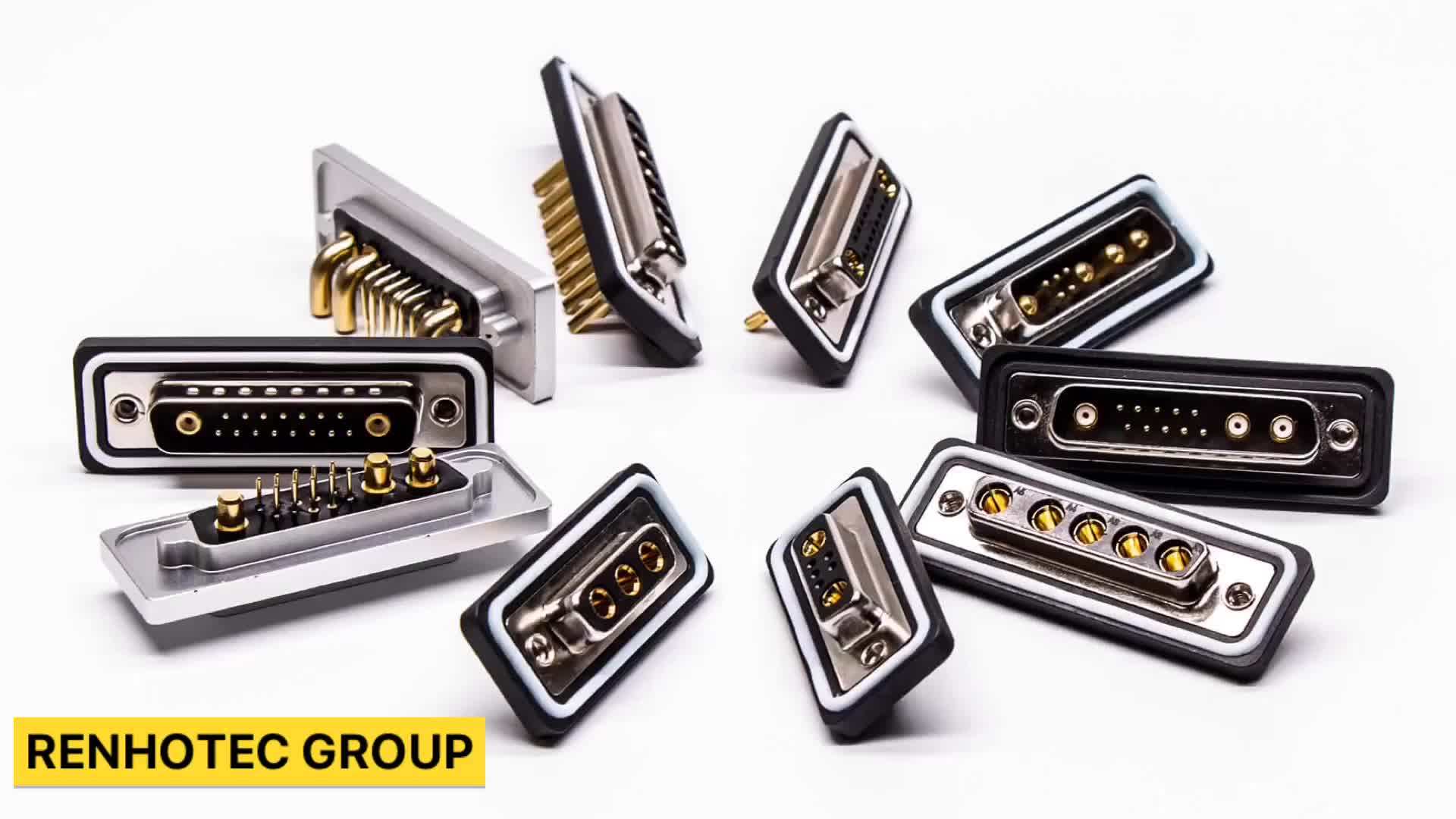 Right Angle D Sub D-sub Db50 50pin Female Connector For Pcb Cable 50 ...