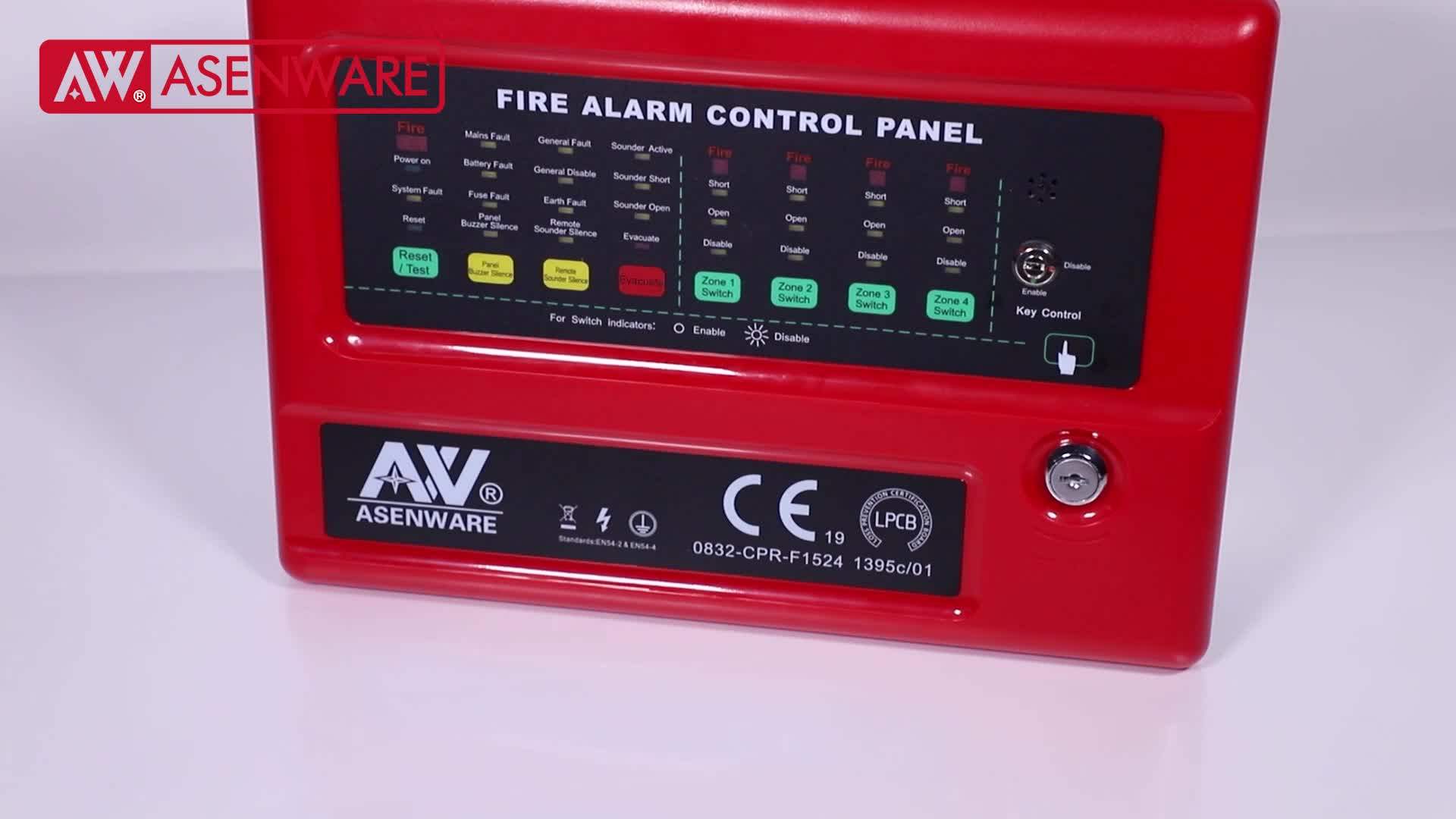 Wireless Conventional Fire Alarm System With Gsm Function - Buy ...