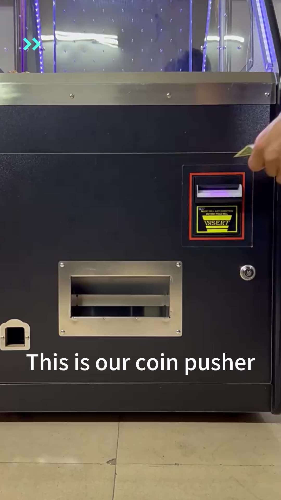 Mini Arcade Coin Pusher Kit Deluxe Pushin' Prizes Coin Pusher Quarter ...