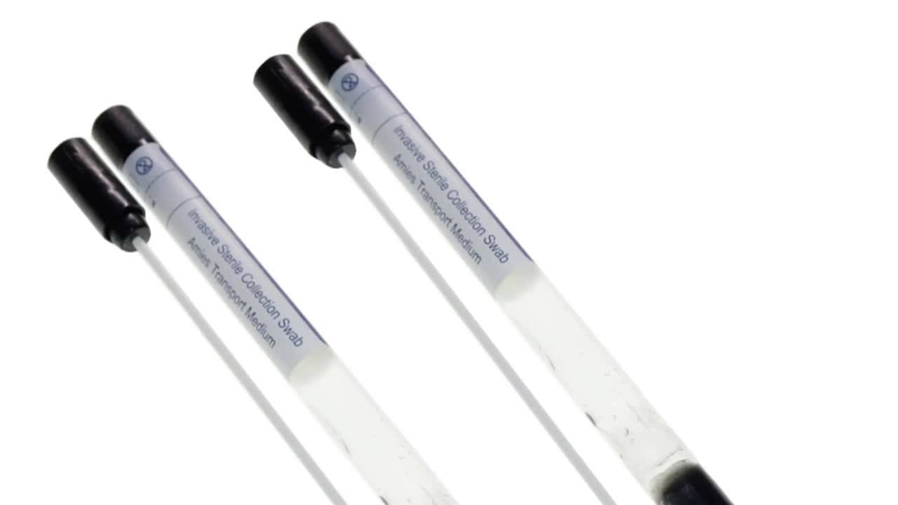 Steril Specimen Sample Collection Flocked Stuart Ami Transport Medium ...