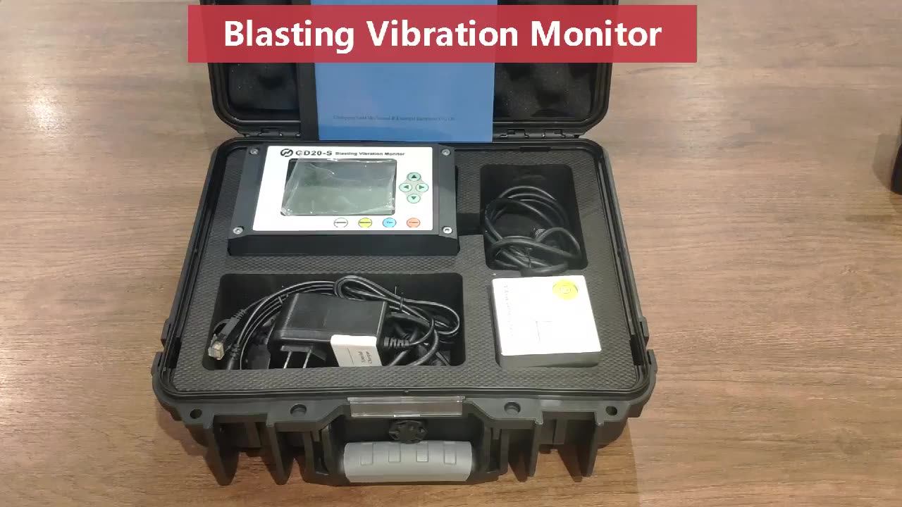 Blasting Vibration Monitor Blasting Vibration Meter For Buildings ...