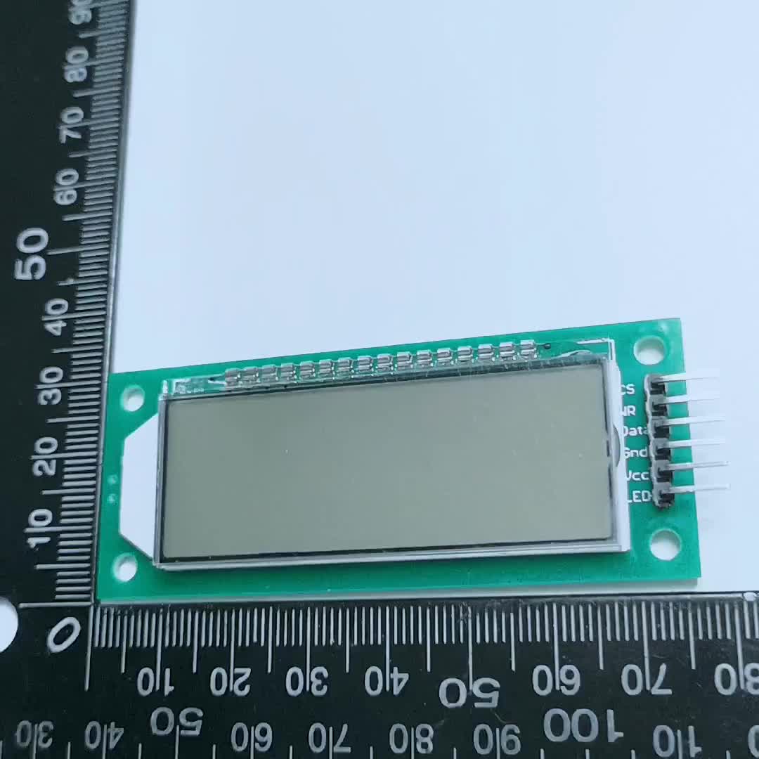 Taidacent 2.4 Inch 6 Digit 7 Segment Lcd Display Ht1621 Lcd Display ...