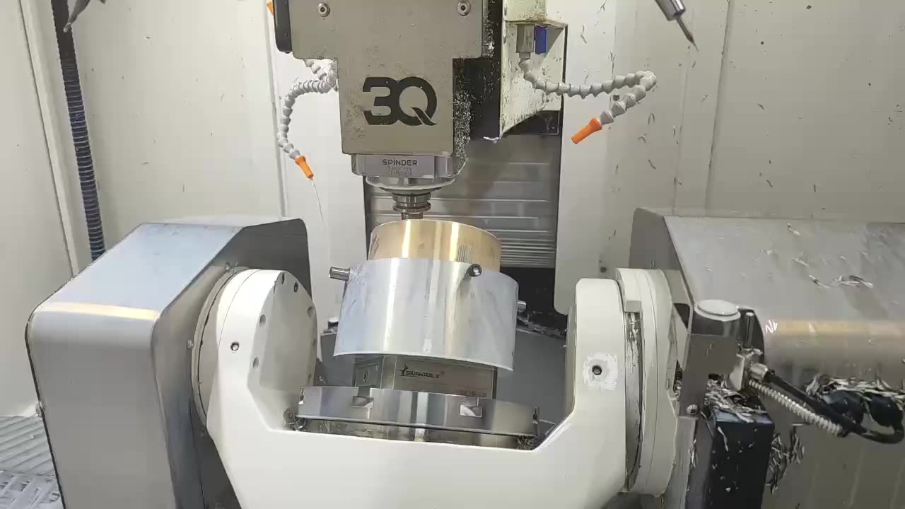 Custom Precision 5 Axis Cnc Machining Parts Stainless 5 Axes Aviation Custom Part 2012 5083 7075 ...