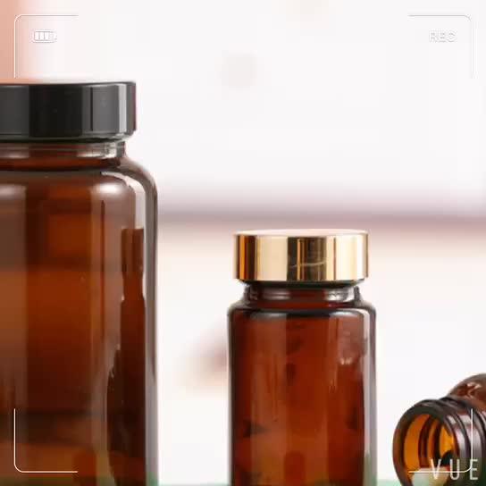 Botol Kaca Obat Tipe Amber,150ml 200ml 250ml Ml - Buy Amber Ramah ...