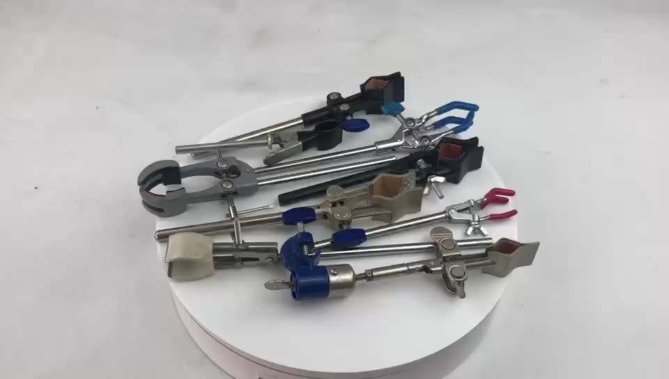 Finger Clamps Chemistry Laboratory Prong Finger Style Cork-coated Head ...