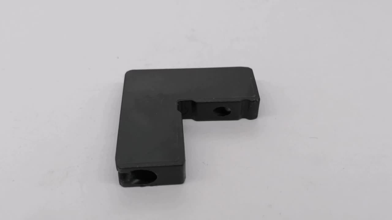 90 Degree Right Angle Black Plastic Corner Joint Screen Window Plastic ...