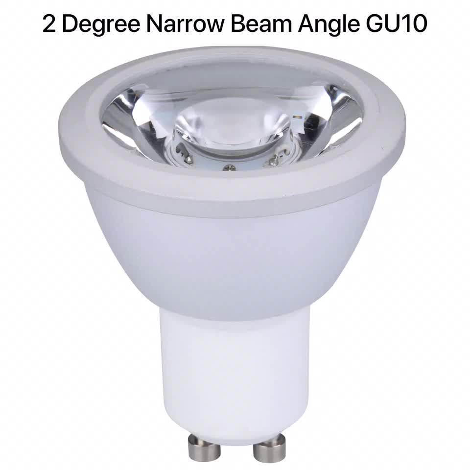Quality Guaranteed Ra80 Ra90 Gu10 Narrow Beam Angle 5 Degree Aluminum ...