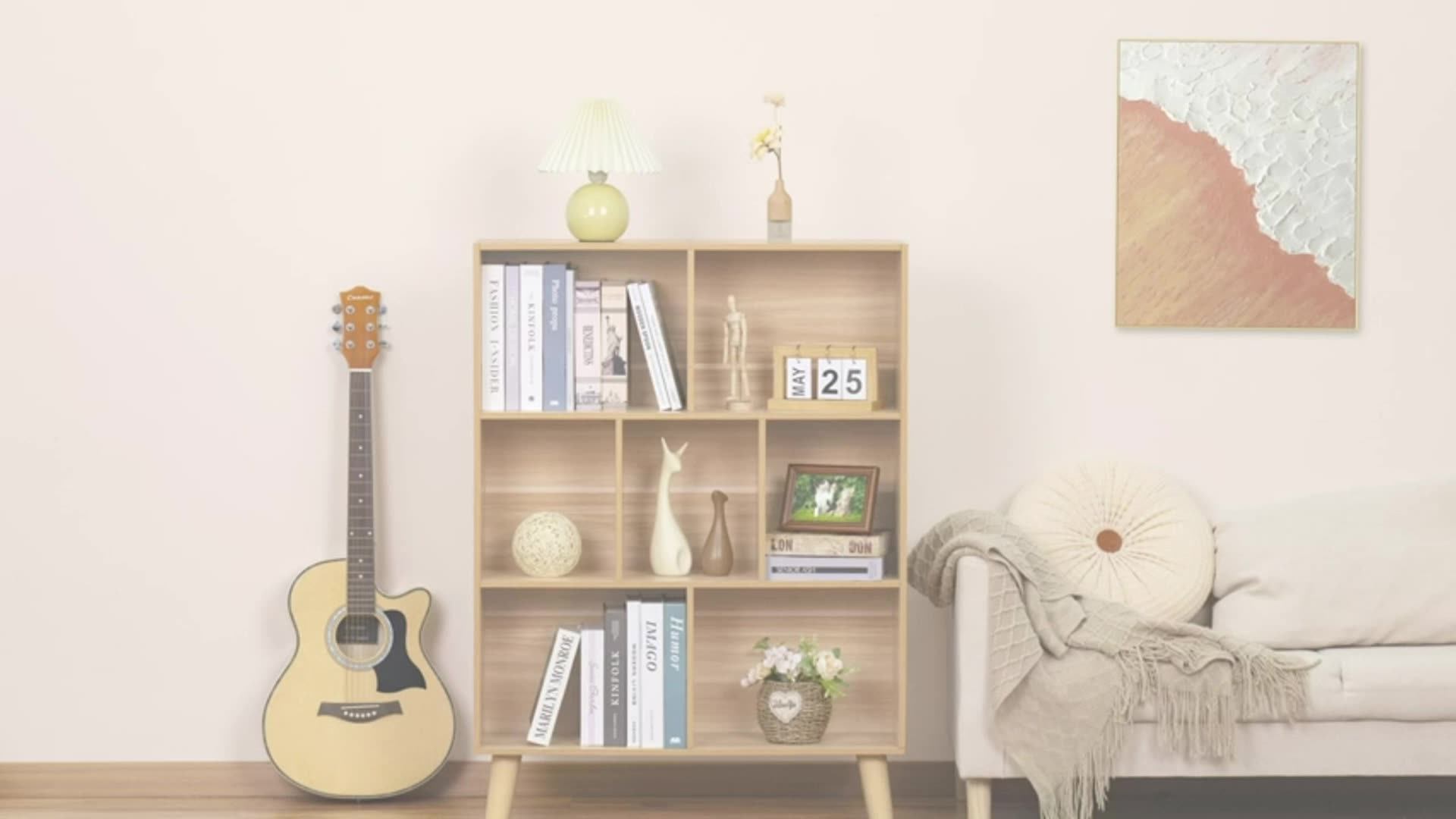 Wooden Computer Workstation With Shelf Student Writing Desk Children ...