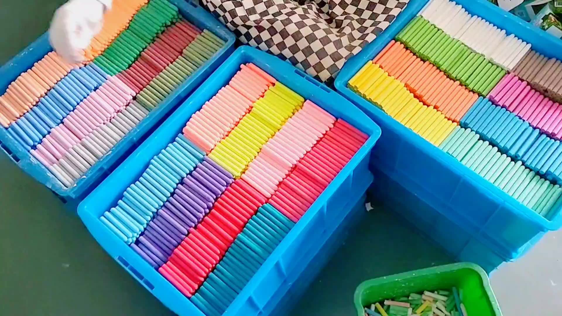 High Safety Level Oem Dustless Chalk Pastel Kids Non-toxic 4 Pens ...