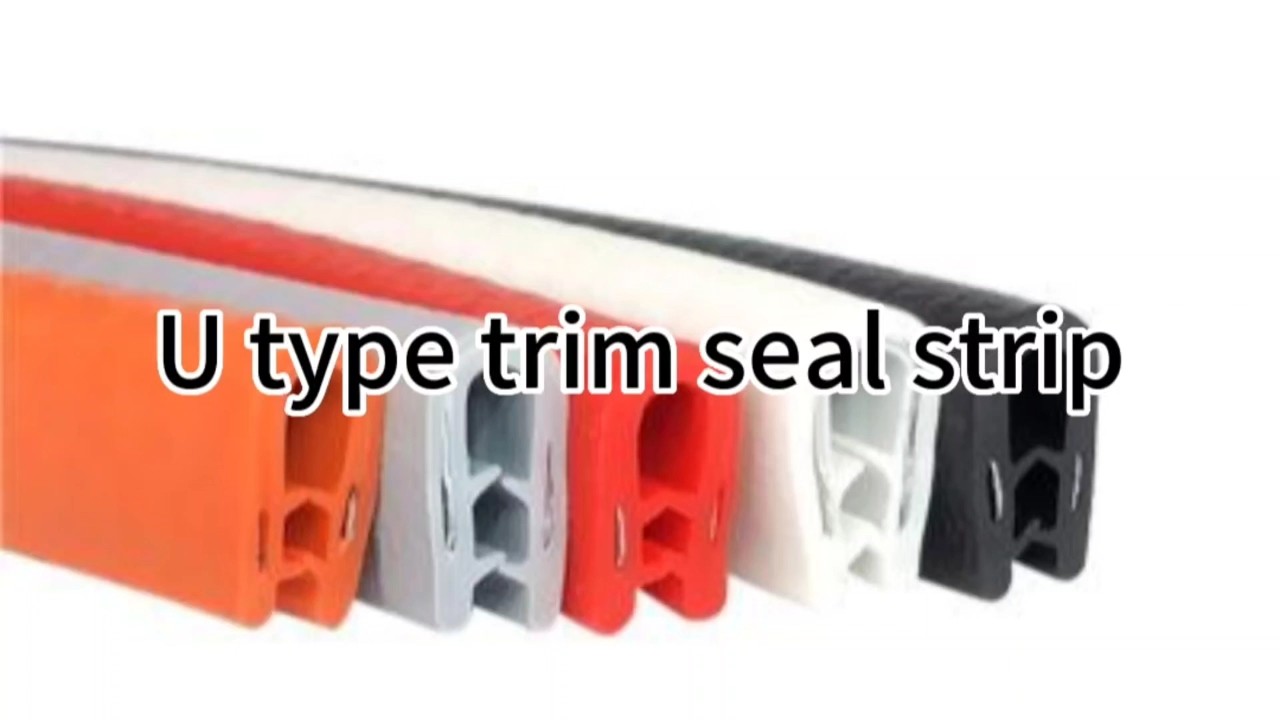 Pvc U Shape Rubber Edge Trim Flexible Edge Protector For Sharp/rough ...