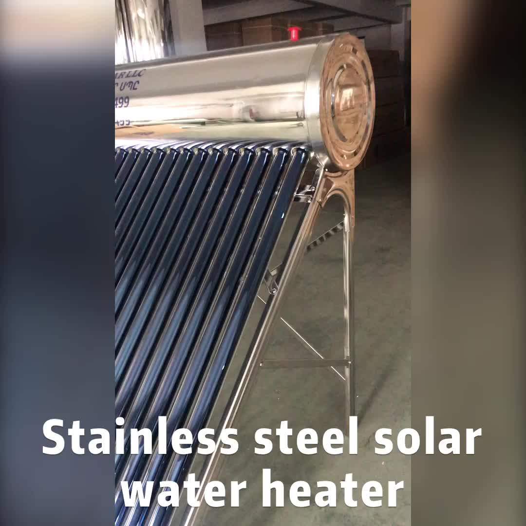 300l Stainless Steel Solar Water Heater Non-pressure Solar System Hot ...