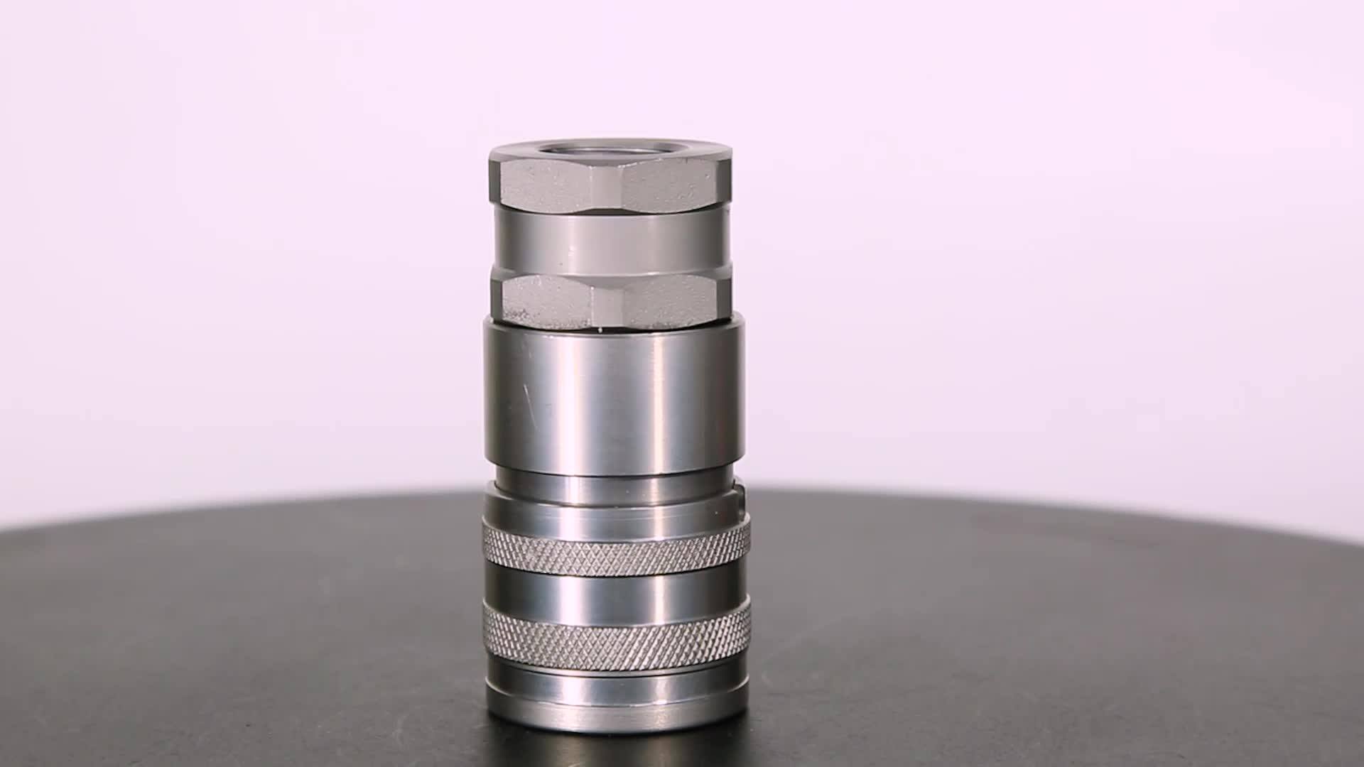 Flat Face Iso16028 Female Quick Connect Coupler Kv11305 At312876 ...