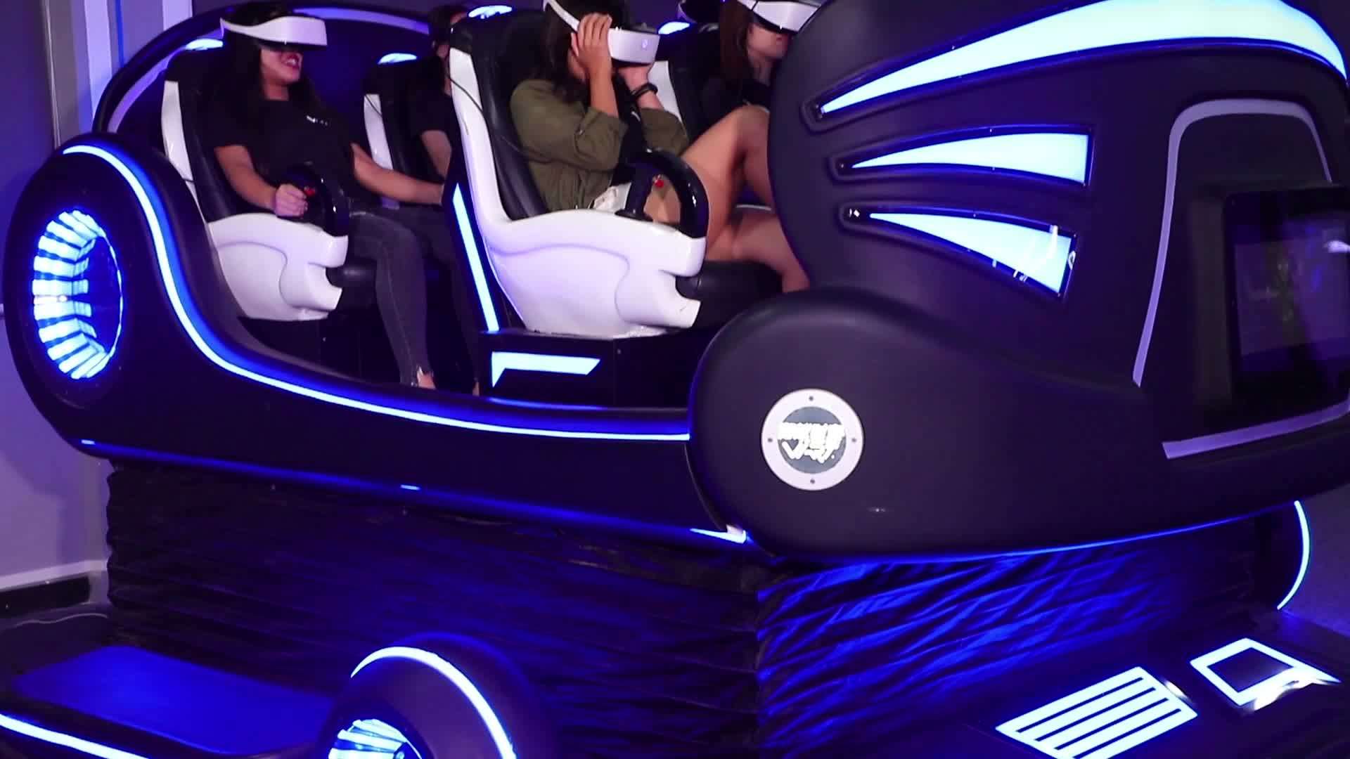 Happy Mobile Amusement Park Rides Machine Vart 360 Roller Coaster 9d Vr ...