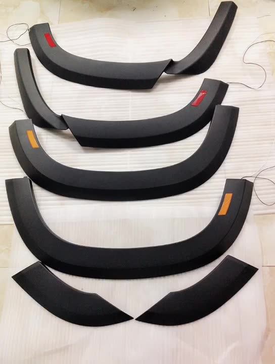 Black Car Front Rear Wheel Fender Arch Fender Flares For Land Rover ...