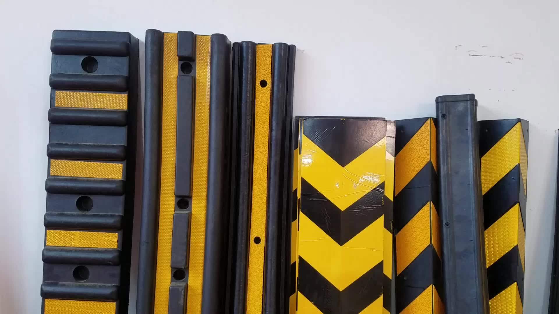 Rubber Material Rubber Column Guard /corner Guard /pillar Guard - Buy ...