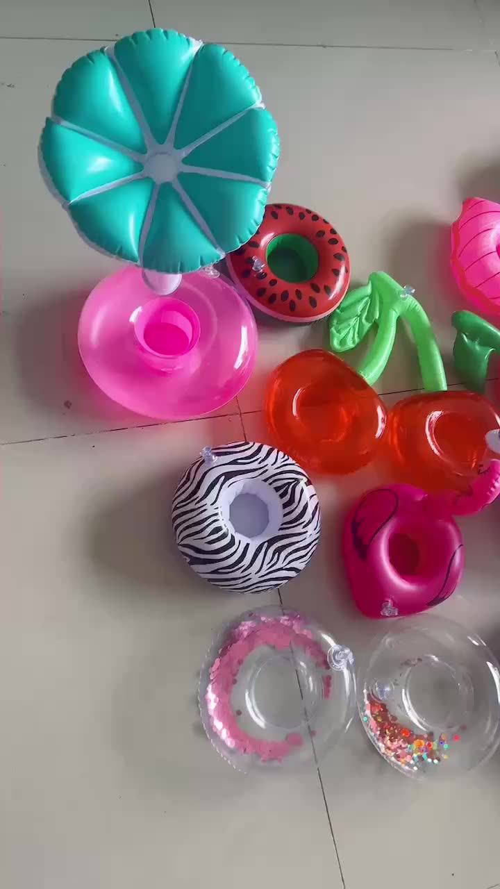 Summer Party Bucket Floating Beer Cup Inflatable Drink Holder Pvc ...