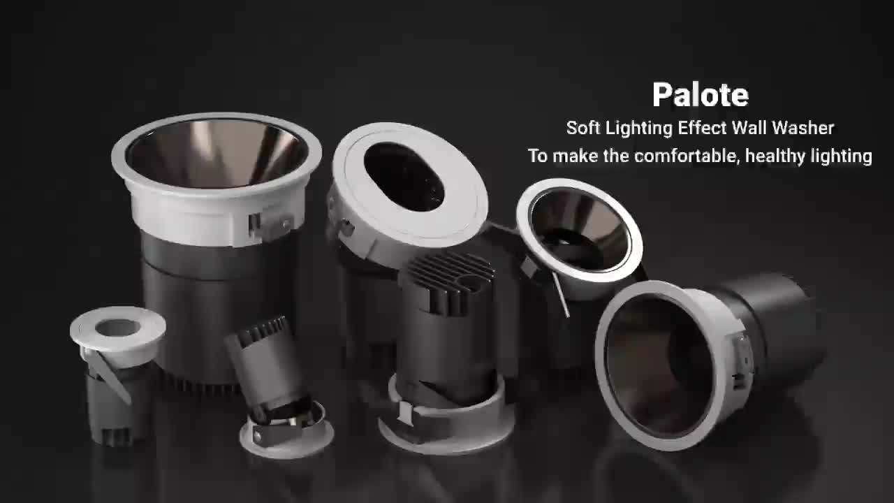 30w Modern Square Gold Led Downlight Dali Dimmable 2700k Ceiling ...