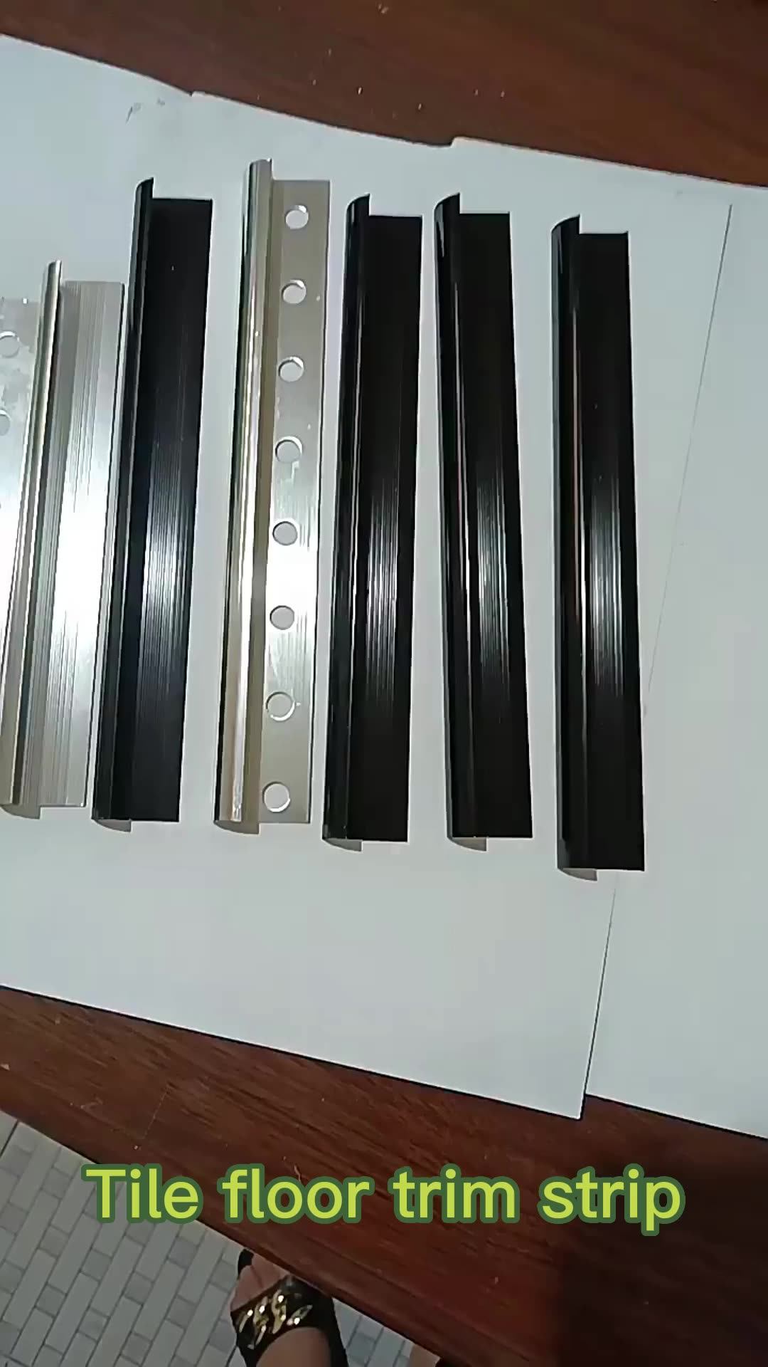 Shiny Silver Ceramic Tile Interior Tile Trim Strip Silver Tile Floor ...