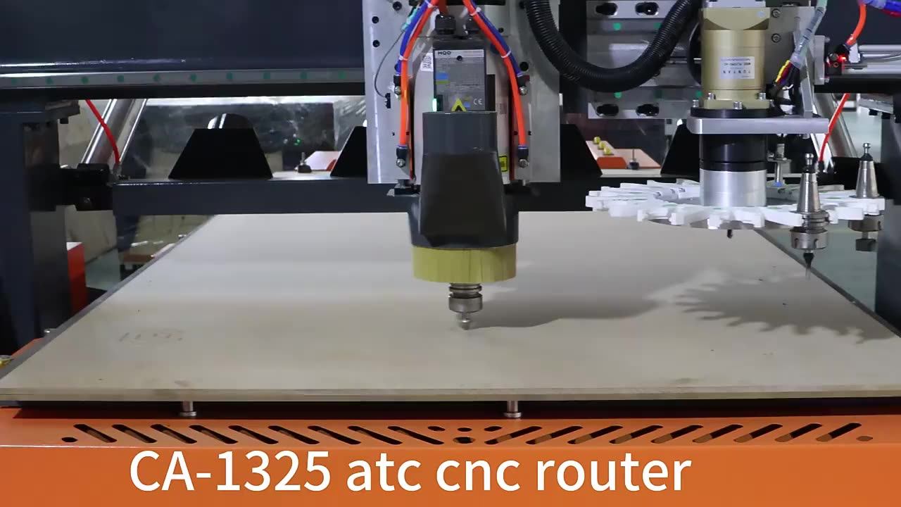 2024 China New Design Carousel Atc Spindle Cnc Router Wood Engraving ...