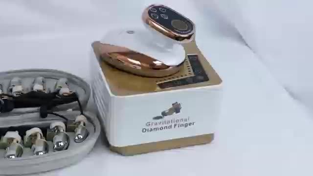 Microcurrent Magic Golden Finger Massage Machine Body Slimming And Skin ...