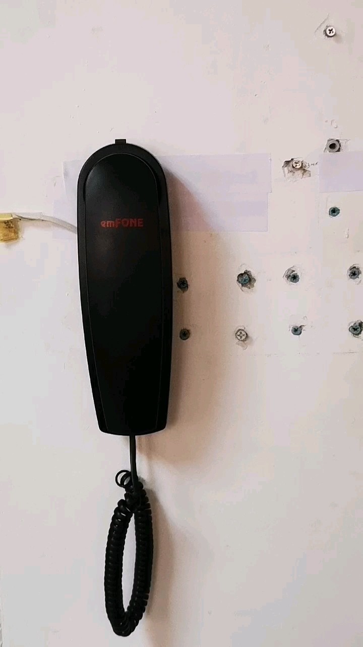 Hot Small Basic Phone,Trim Line Wall Mounted Slim Telephone Extension ...