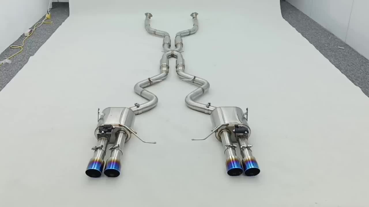 Catback Exhaust For Bmw M3 E90/e92/e93 4.0l 2008-2013 Performance X ...