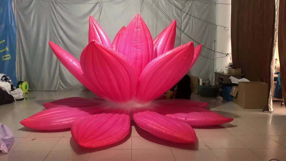 Led Light Inflatable Lotus Flower Party Events Inflatable Lighting ...