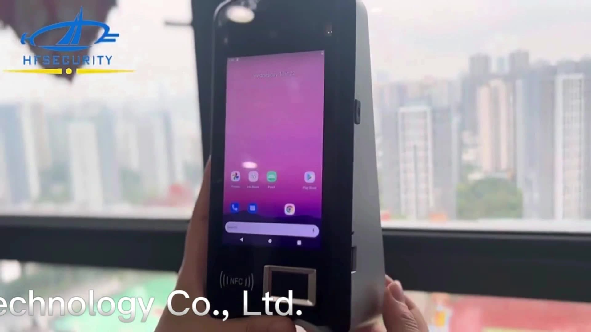 Hfsecurity X05 Rs485 Access Control System And Time Attendnance Face ...