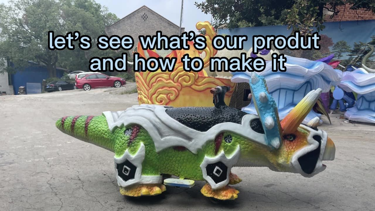 Outdoor&indoor Funny Equipment Mechanical Dinosaur Ride - Buy Dinosaur ...