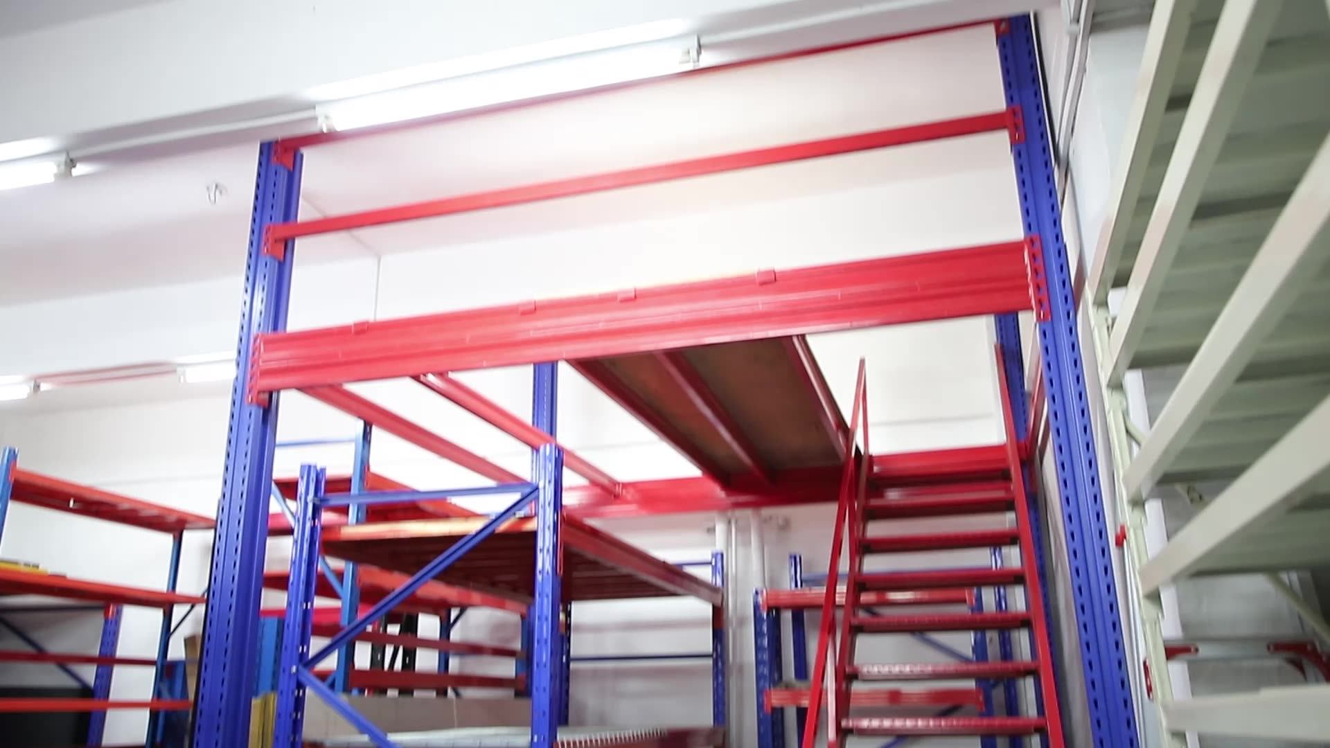 Gxm Industrial Platforms Storage Racking Mezzanine Rack Warehouse ...