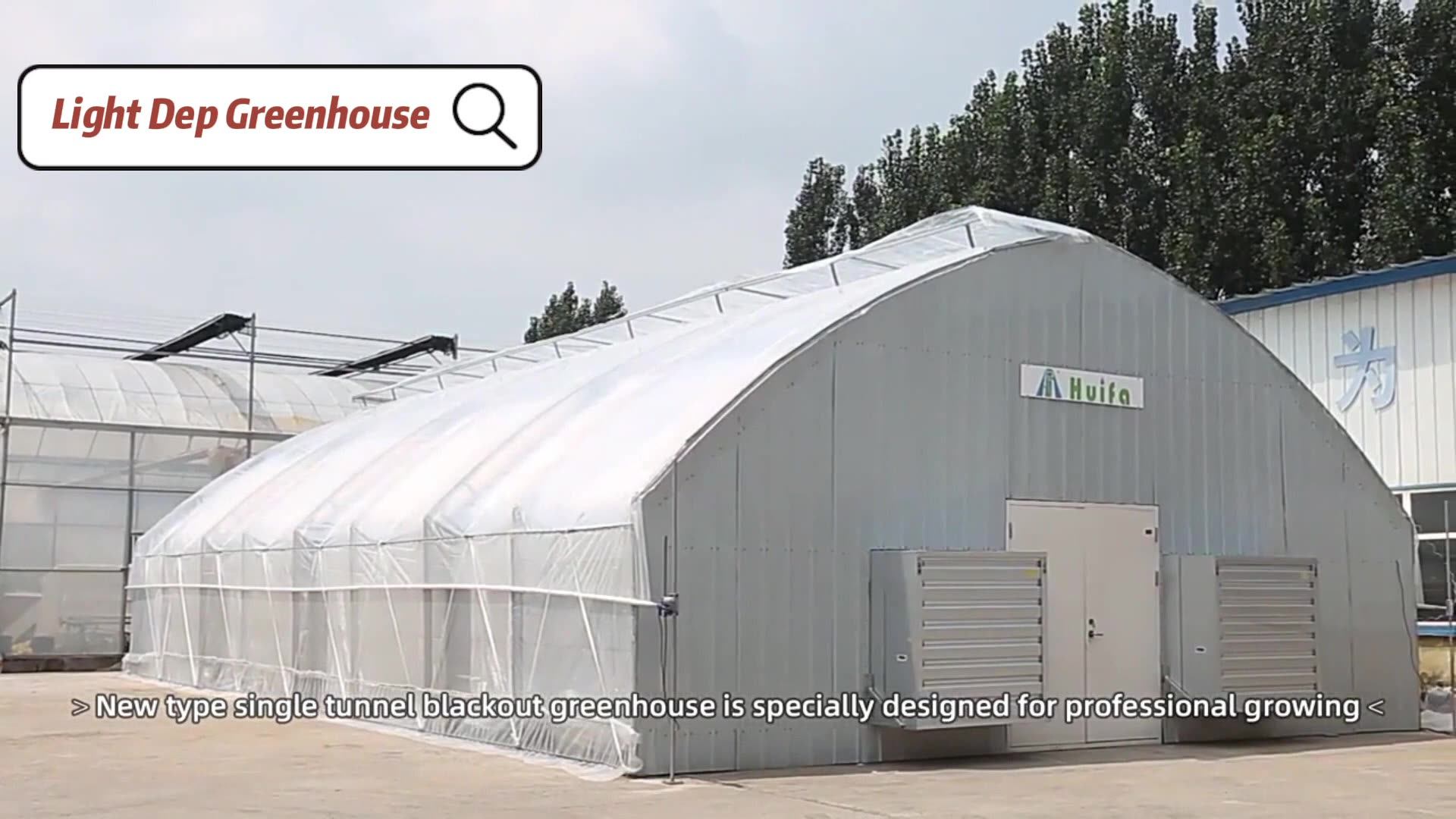 Structure Galvanized Steel Hemp Commercial Greenhouse Kits Light ...