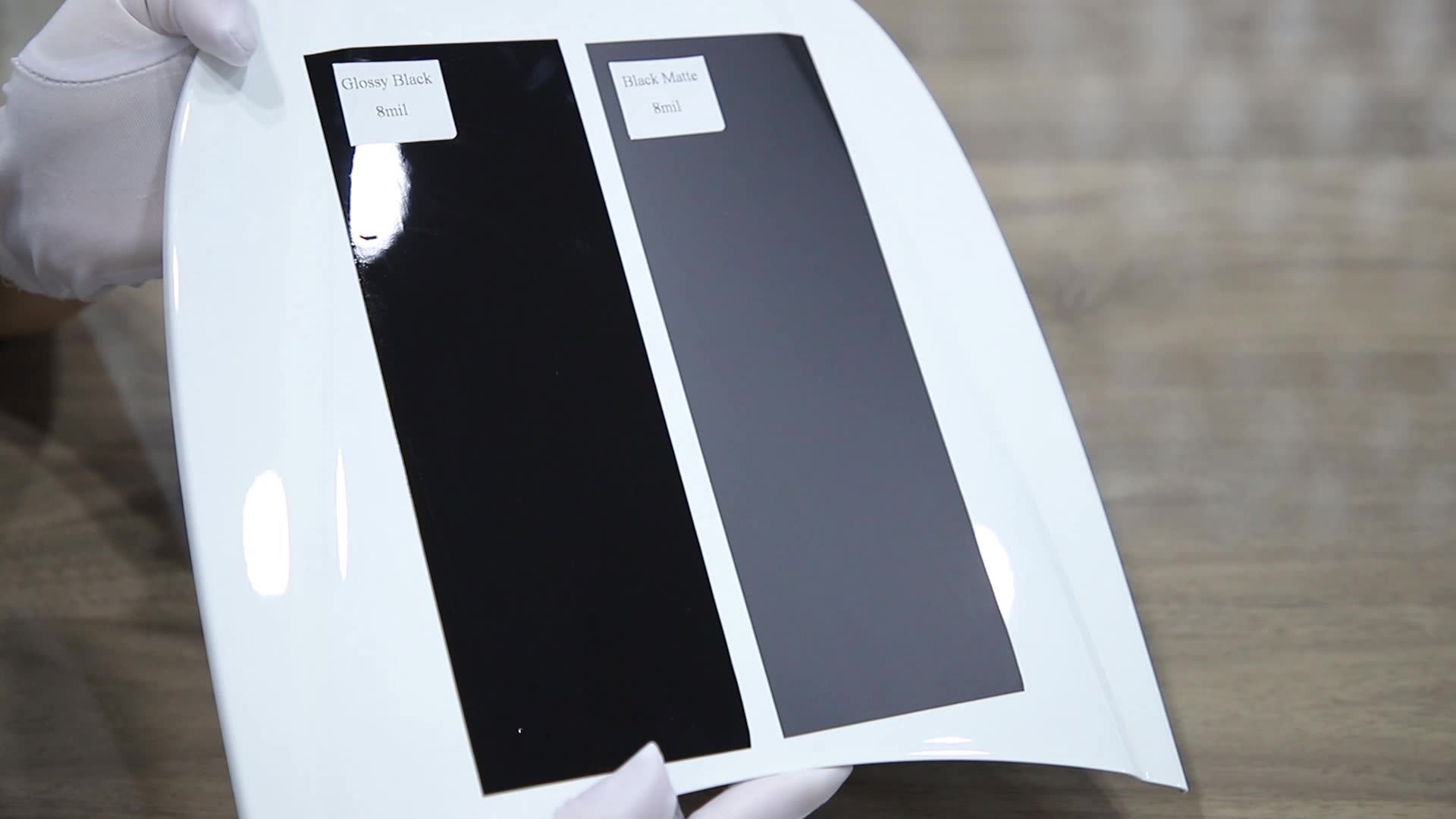 Car Wrapping Film Matte Black Glossy Foil Frost Black Wrap Car Films ...