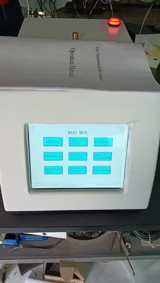 Diesel Fuel Oil Sulfur Analyzer Astm D4294 X-fay Fluorescence Sulfur In ...