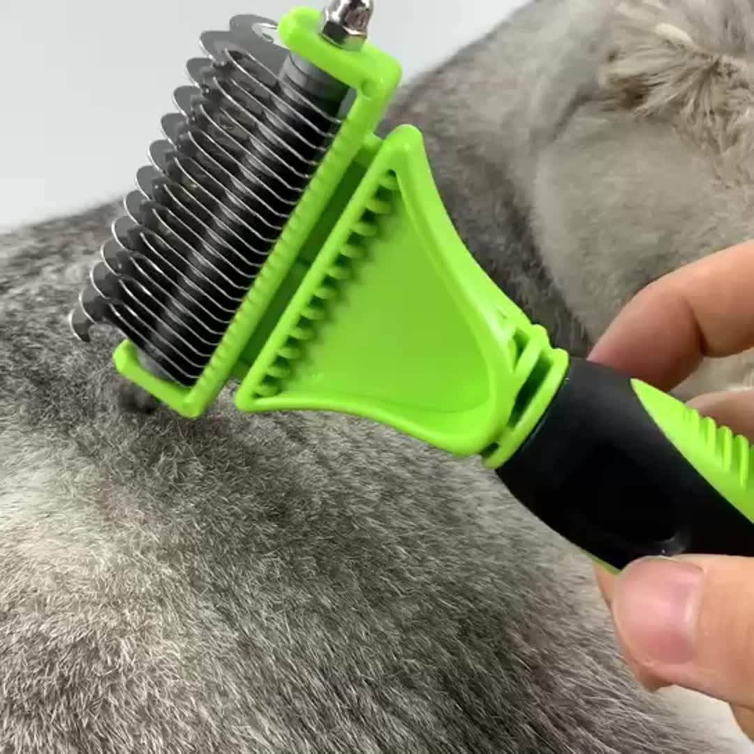 Pet Grooming Tool Supplier Best Selling Dog And Cat Dematting Undercoat ...