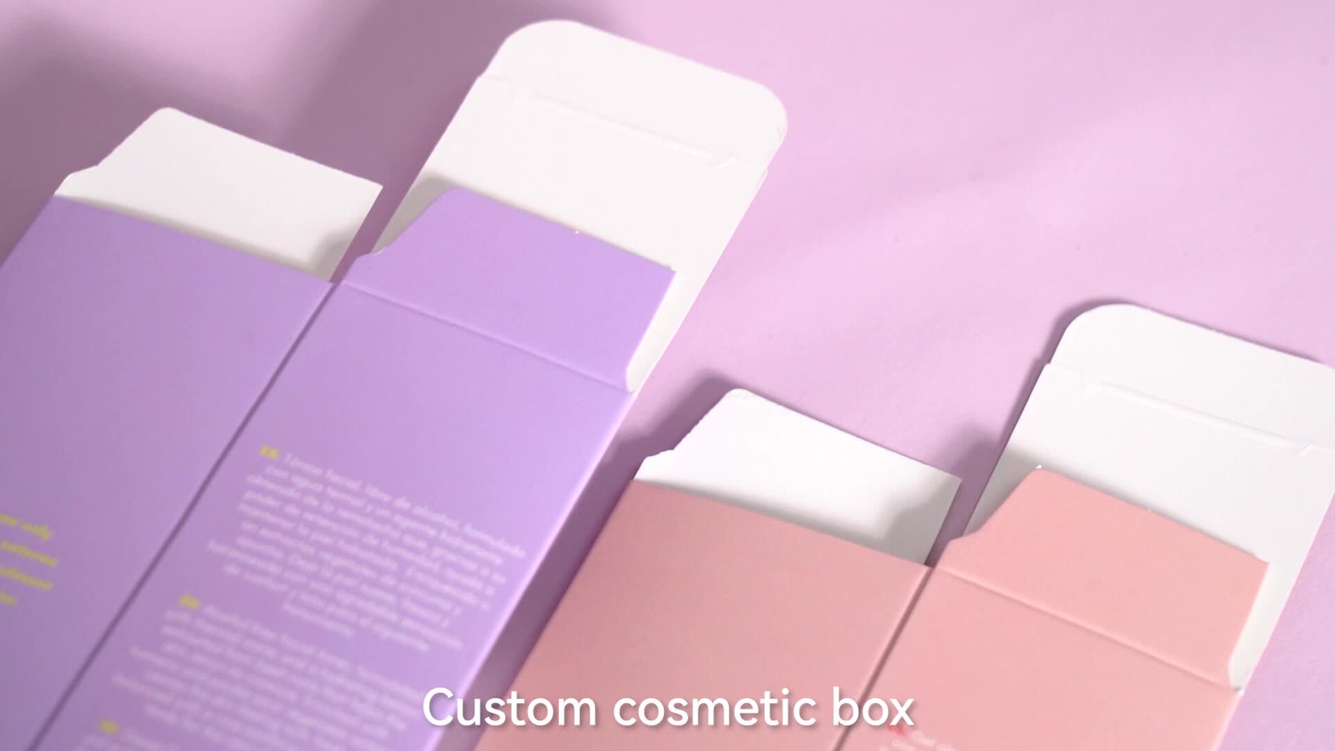 Factory Custom Cosmetic Cream Box Packaging Beauty Cosmetics Package ...