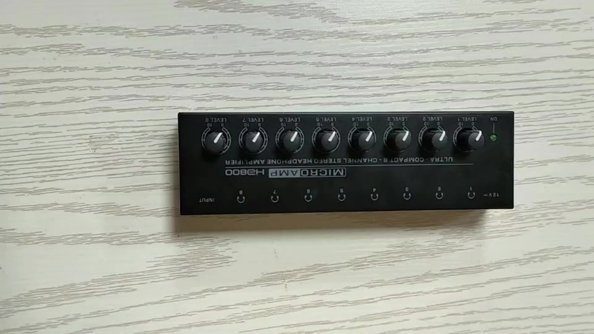 8 Channel Compact Amplifier Ha800 Stereo Separation Mini Amplifier ...