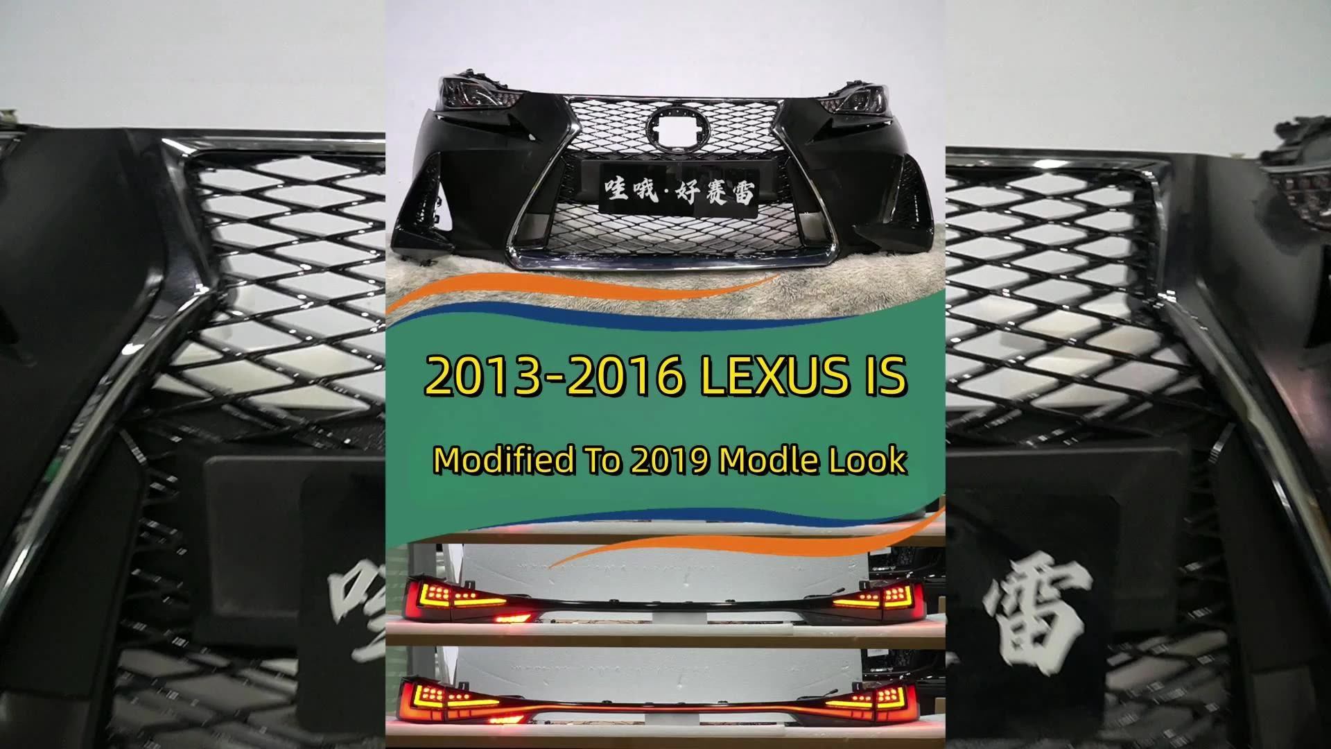 Car Body Kit For Lexus Is 350 300 Is300 Is350 2016-2019 Upgrade ...