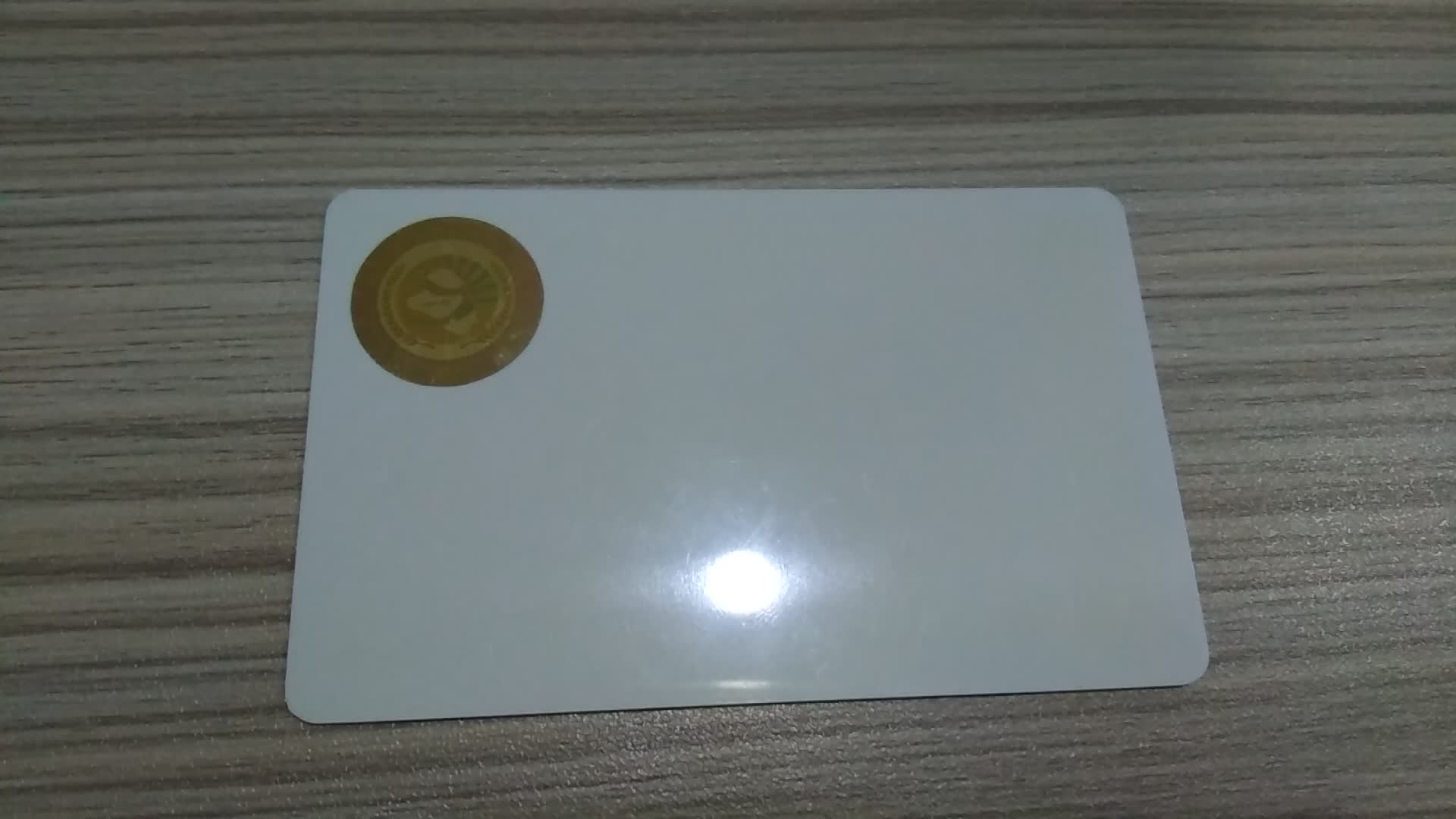 Hologram Hot Stamping Paper Card Pvc Card - Buy Hologram Card,Paper ...