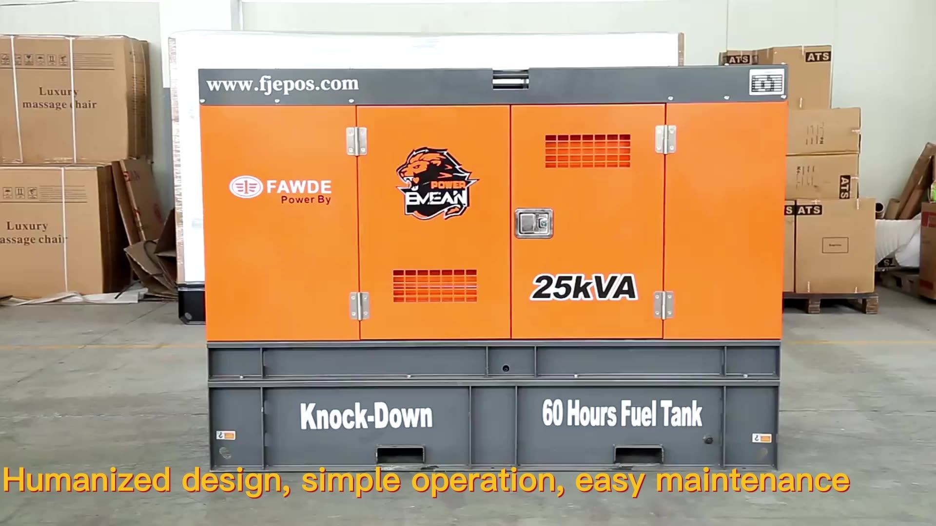 33kv 33 Kva 35kw Silent Diesel Generator Diesel 32kva 39kva 45kw 59kva ...
