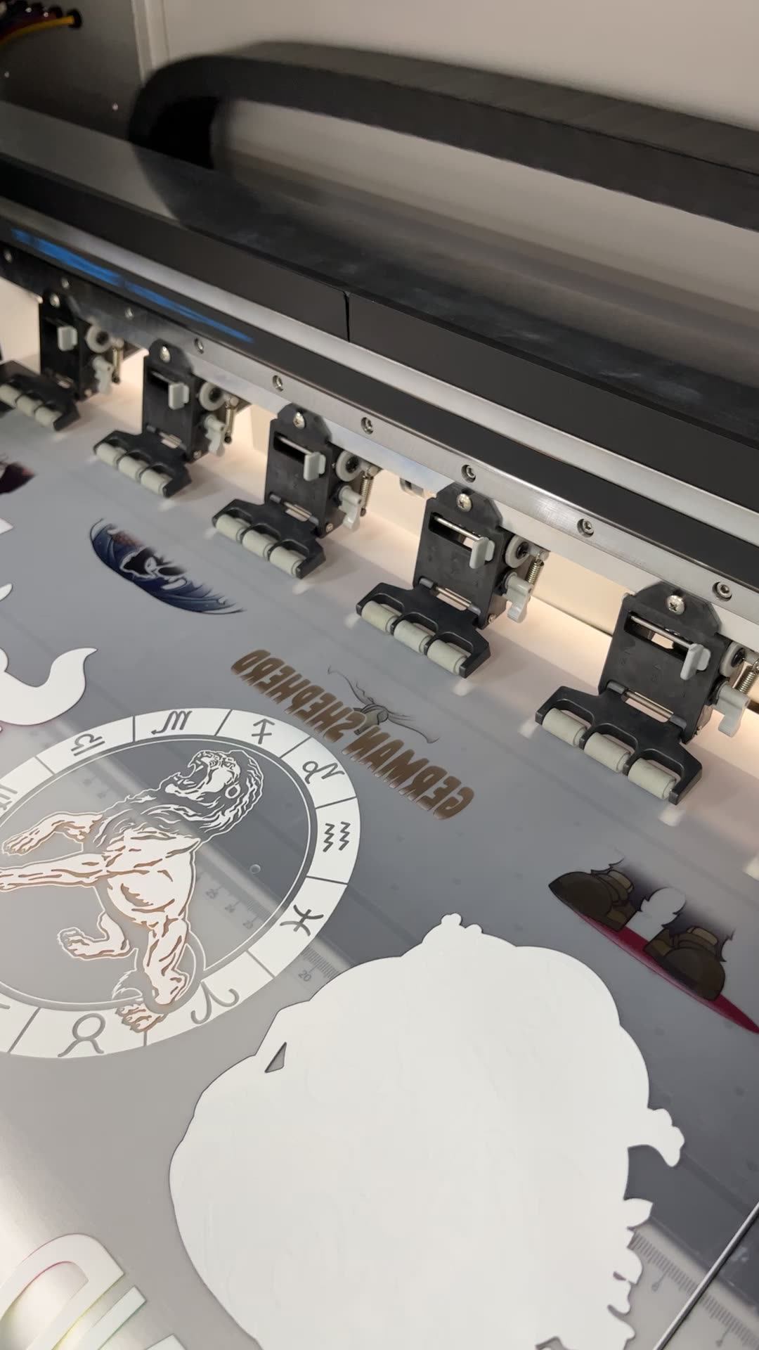 Yinstar Dual Xp600 Head Dtf Printer Printing Machine 60cm For T Shirts ...