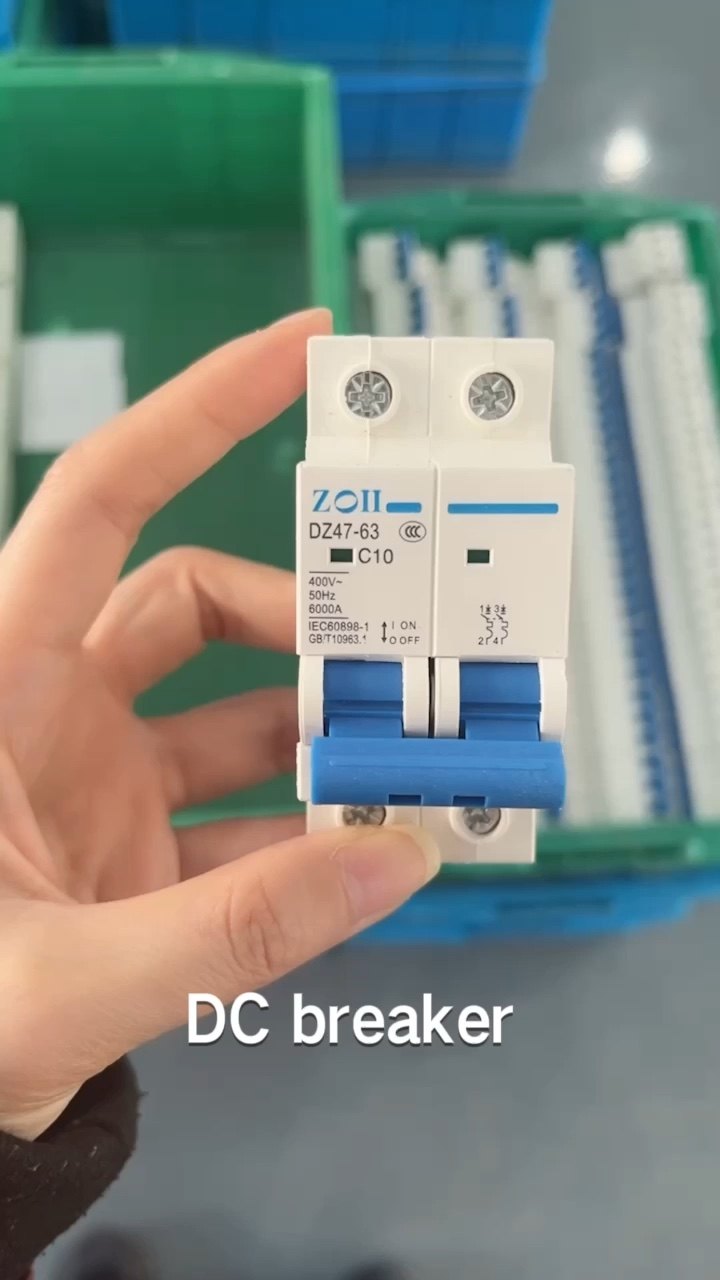 2p 3p 4p Dc Mcb 440v 800v 100a 80a 63a 50a 20a 12v Electric Miniature ...