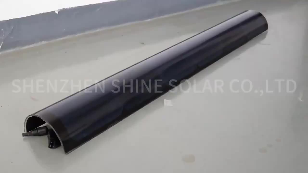 Tube Solar Panels 18v 36v Pv Module 20w 50w 80w 100w 150w Cylindrical ...