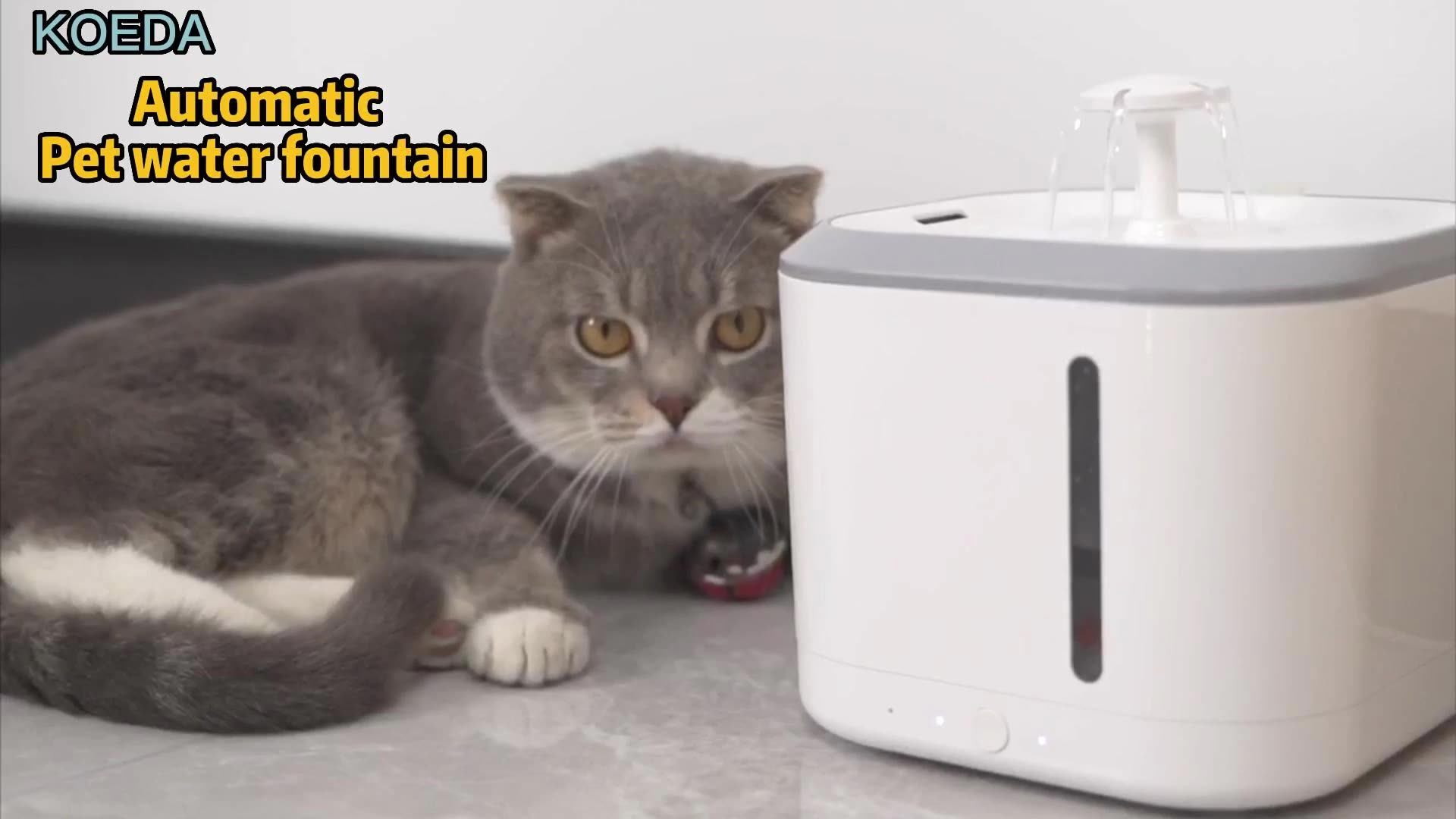 Automatic Pet Water Dispenser Wireless Wifi Remote Control With Purify ...