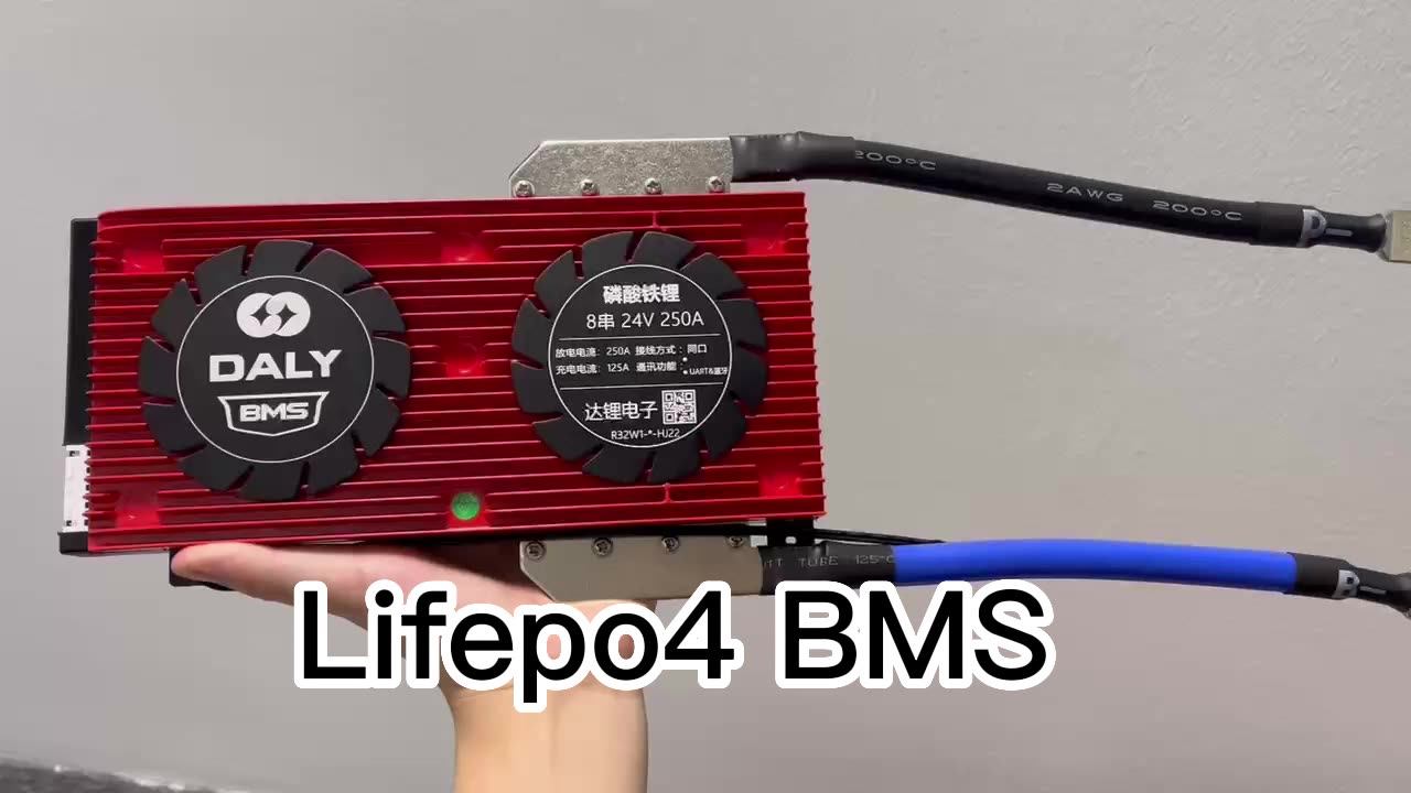 Smart Daly Pcba Bms 100a 150a 200a 4s 8s 16s 300a With Bluetooth/fan/canbus/parallel Module ...