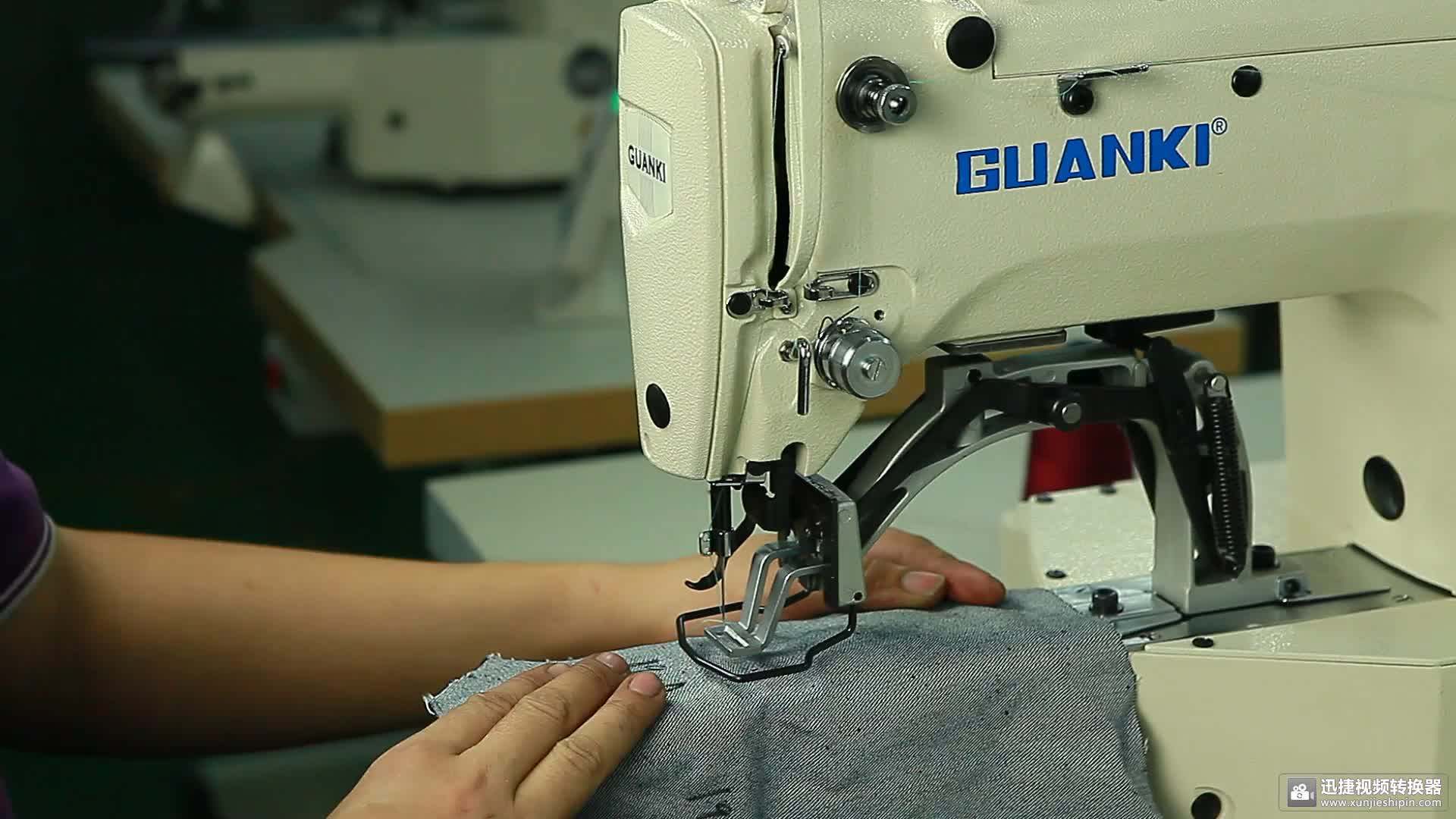 Guanki Glk-1900a Electronic High Speed Jukitype China Bartack Sewing ...